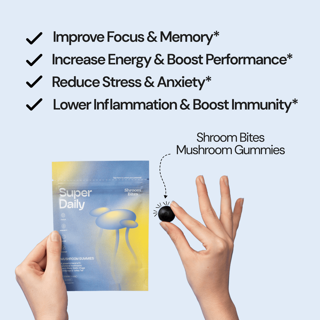 Shroom Bites Mushroom Gummies – Shroom Sips